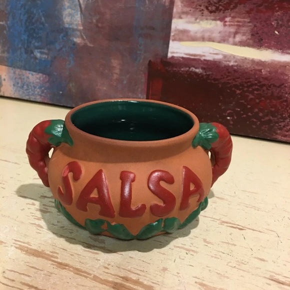 Accessories | Cinco De Mayo Clay Art Hot Chili Pepper Salsa Bowl | Poshmark